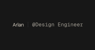 Arlan @Design Engineer